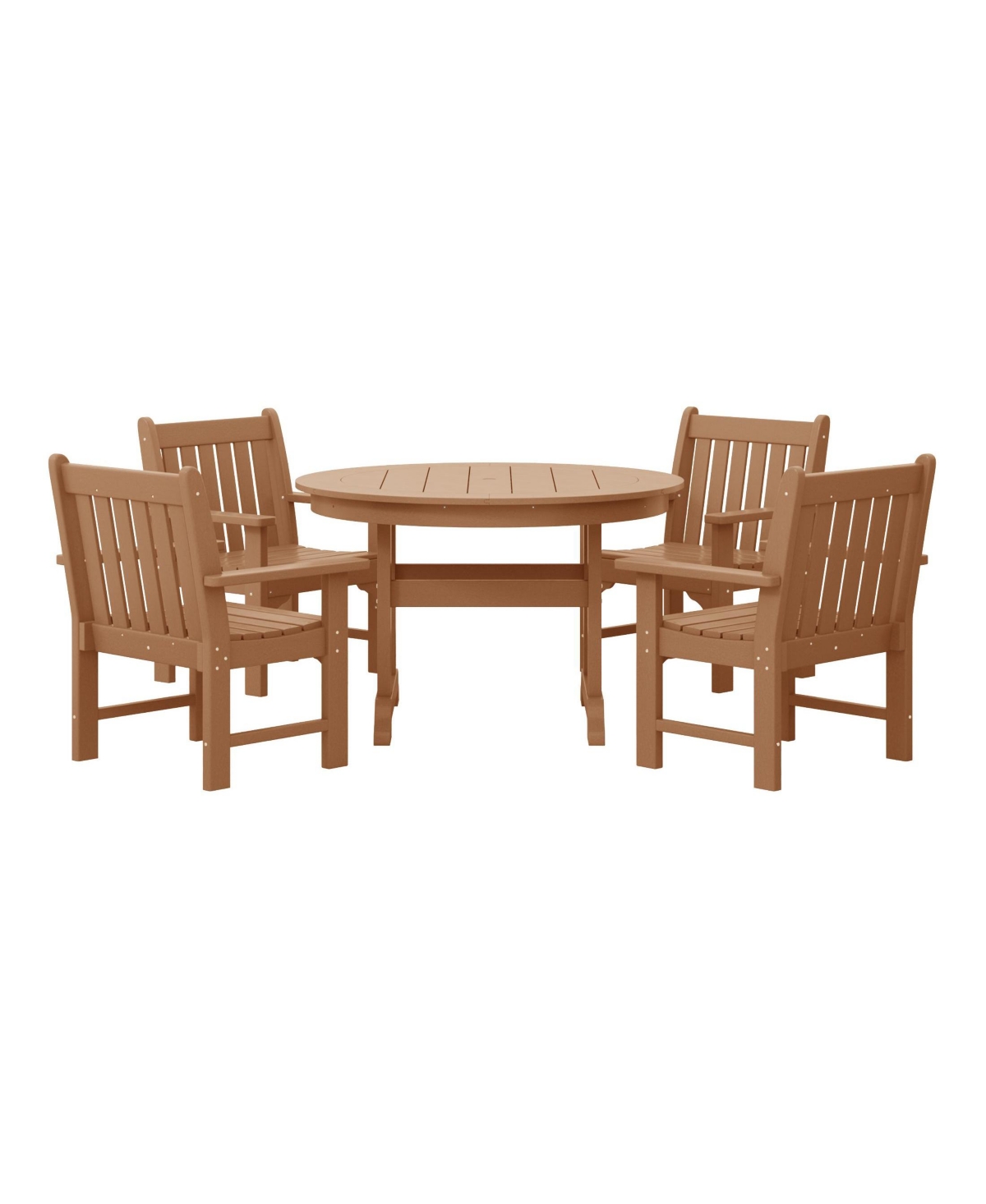 Click here for WestinTrends 5-Piece Hdpe Outdoor Patio Chair and... prices