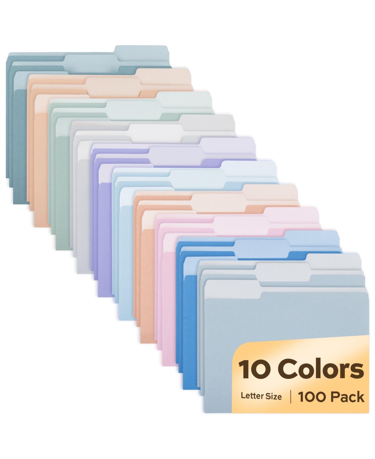 Click here for Deli File Folders Letter Size 10 Pastel Colors  10... prices