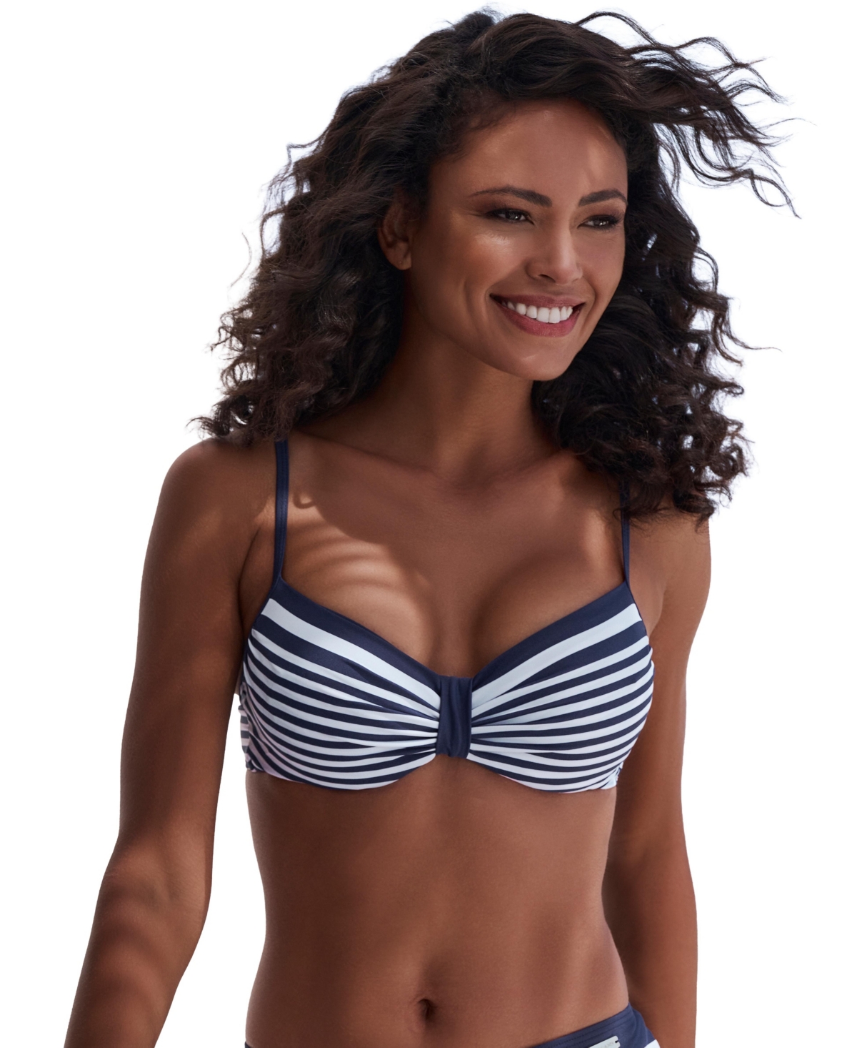 Click here for Lascana Womens Striped Underwire Bikini Swimsuit T... prices