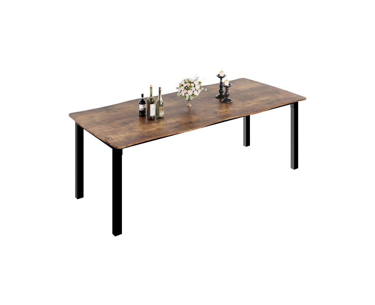 Click here for gaomon 4-6 Person Modern Wooden Dining Table with... prices