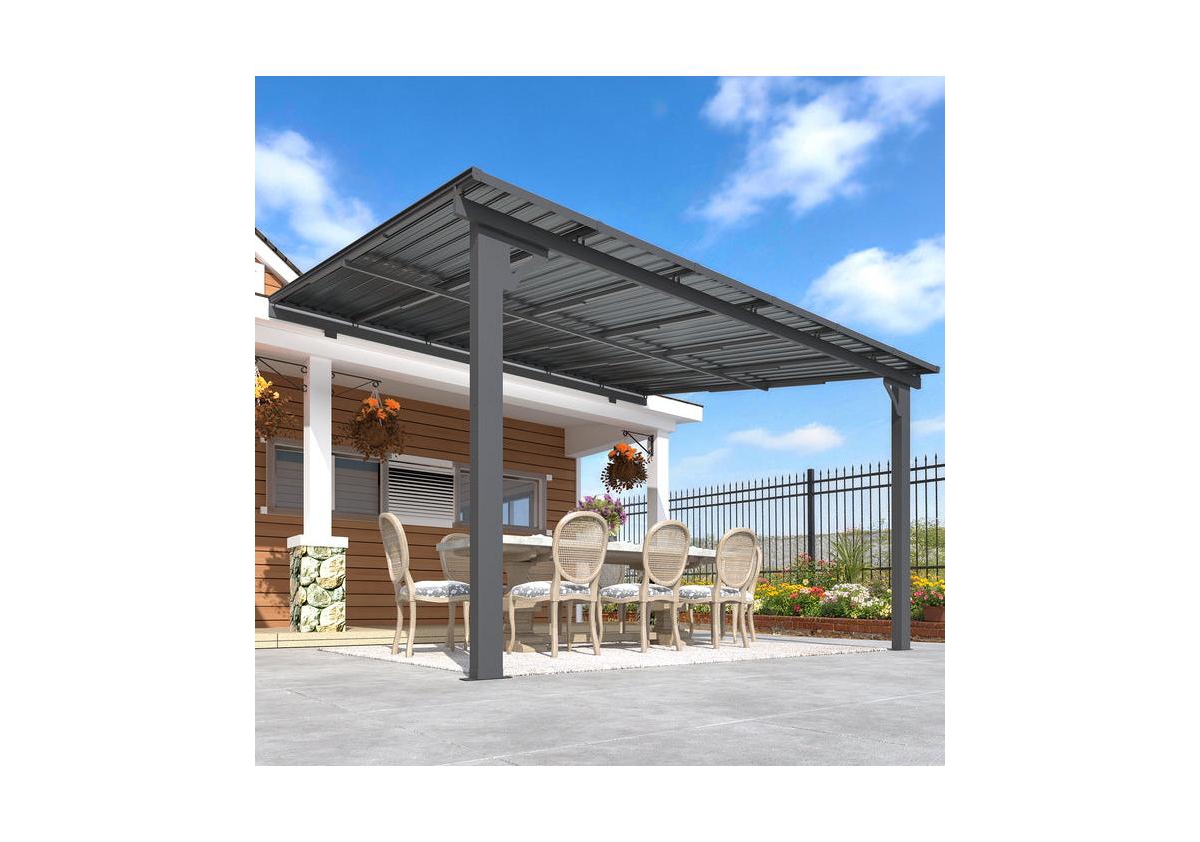 Click here for Aecojoy Outdoor Hardtop Gazebo Adjustable Height -... prices