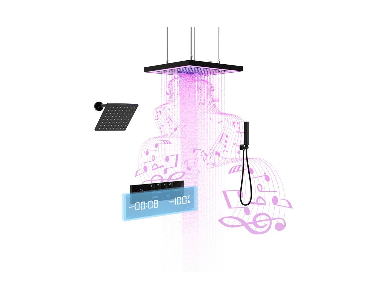 Click here for Casainc Rainfall Symphony 4-Function 12inch Dual S... prices