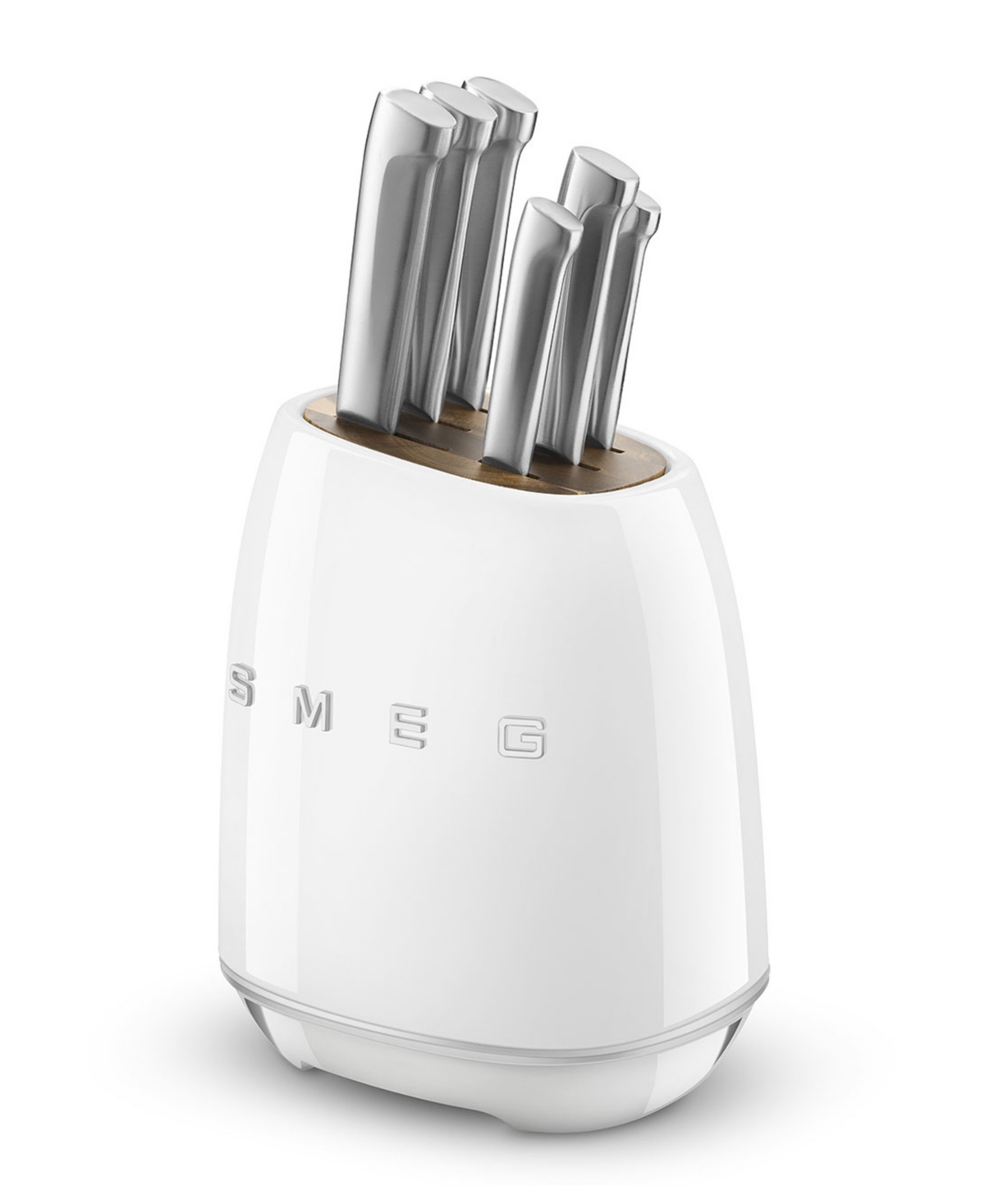 Click here for Smeg 50s Retro Style Aesthetic 7-Pc. Knife Block S... prices