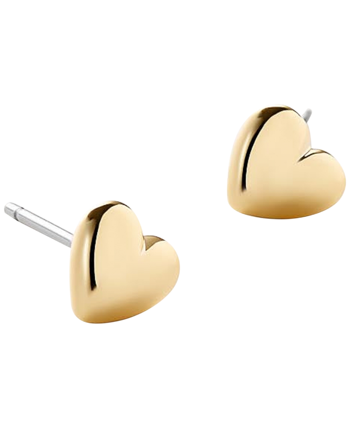 Click here for Ana Luisa Lev Gold-Plated Heart Stud Earrings - Go... prices