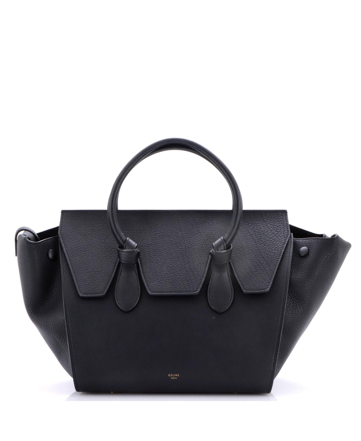 Click here for Pre-Owned Celine Mini Tie Knot Tote Grainy Leather... prices