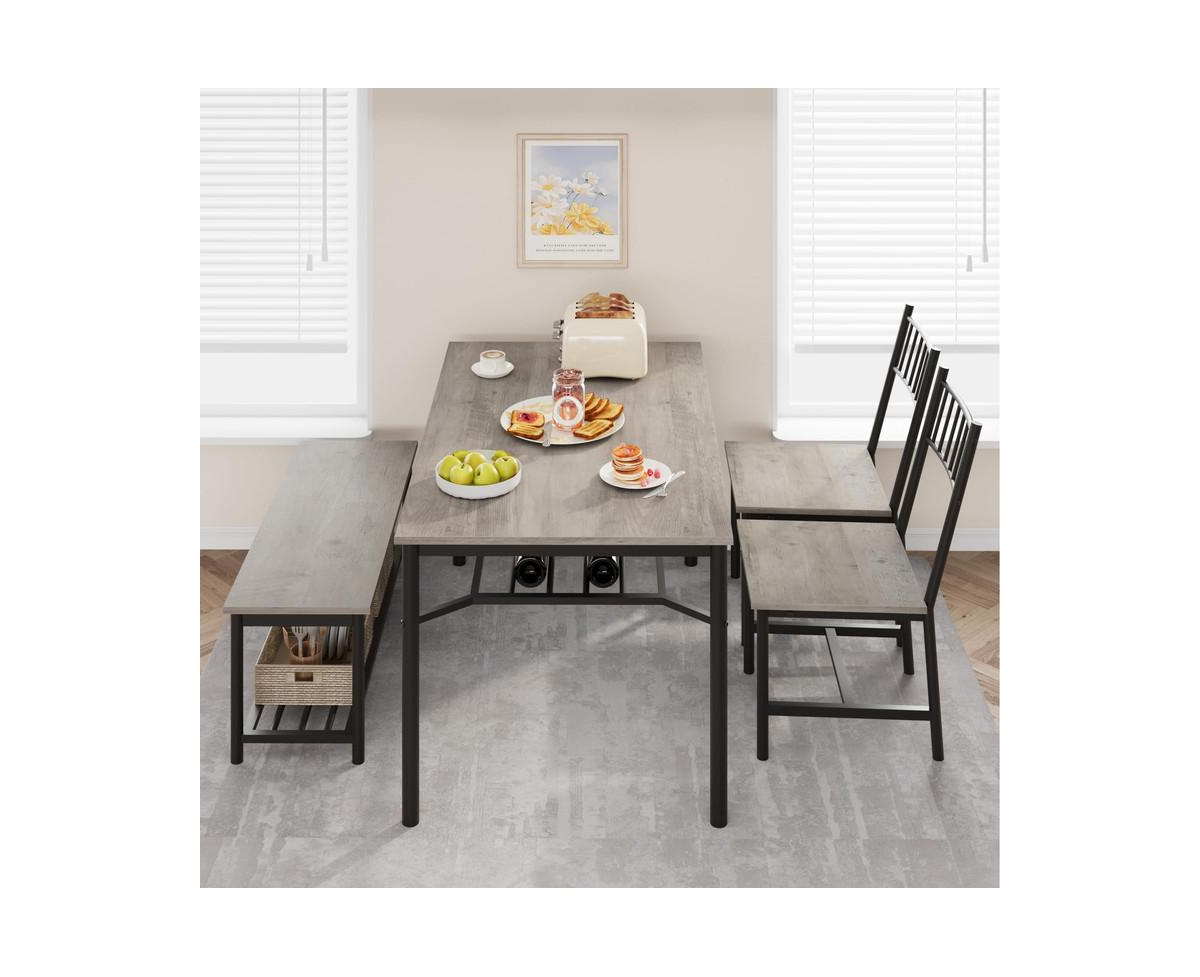 Click here for gaomon 4-Piece Classic Space-Saving Dining Set wit... prices