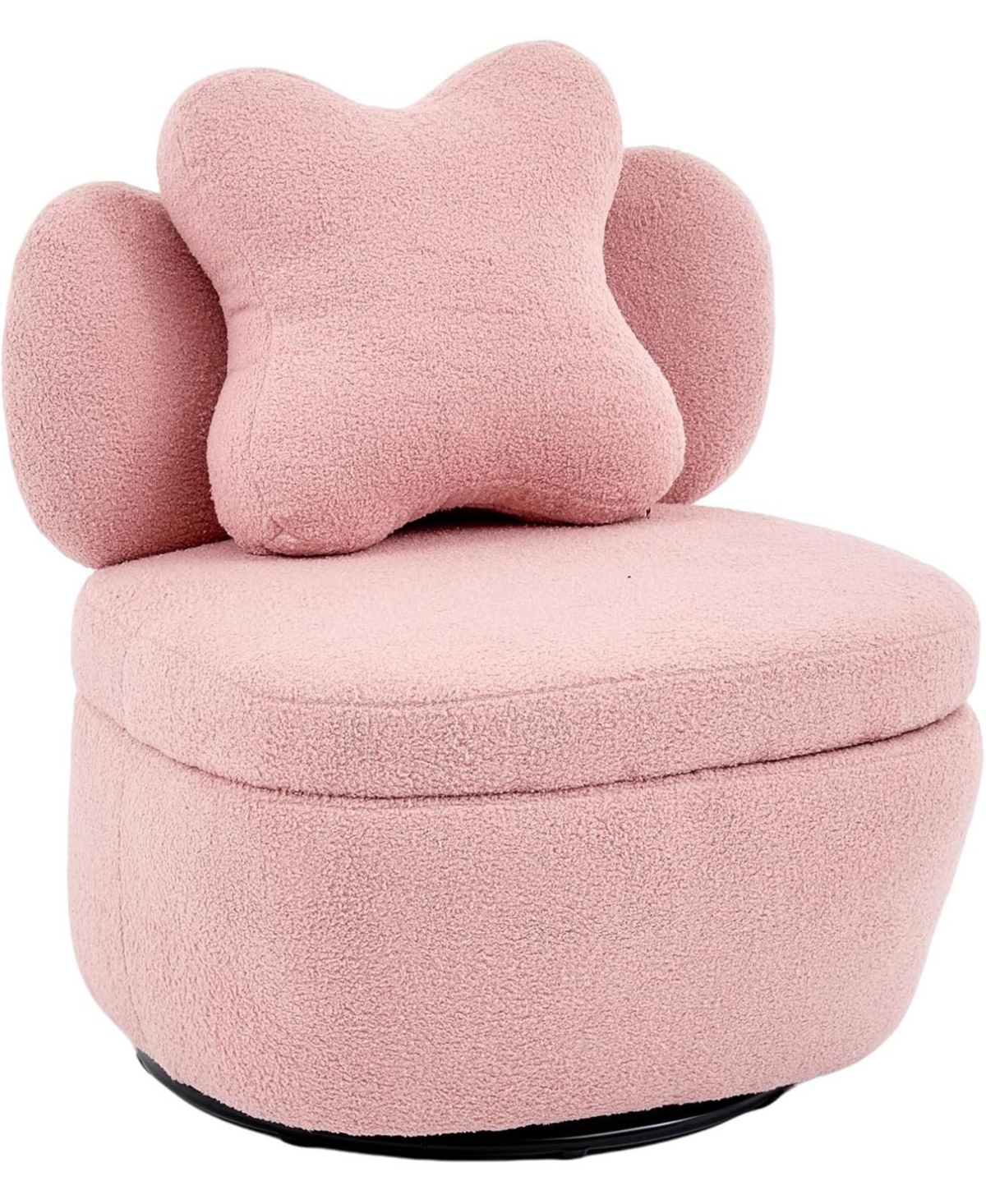 Click here for gaomon Teddy Velvet Swivel Accent Chair with Stora... prices