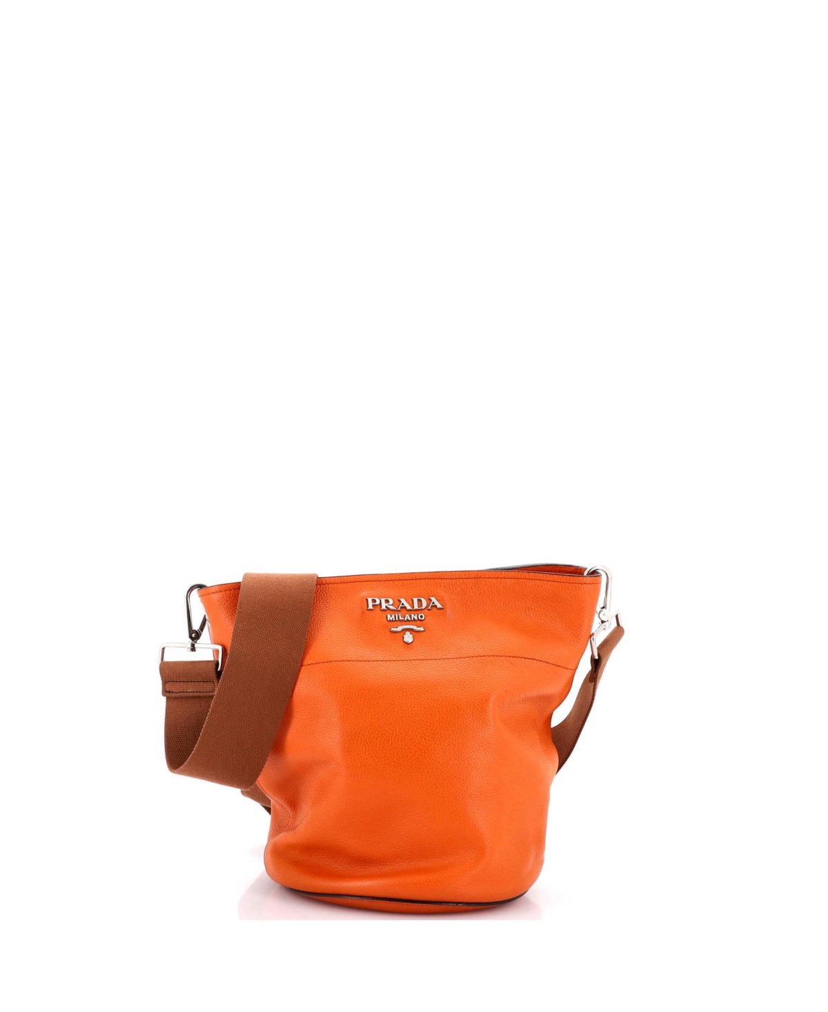 Click here for Pre-Owned Prada Small Bucket Messenger Bag Vitello... prices