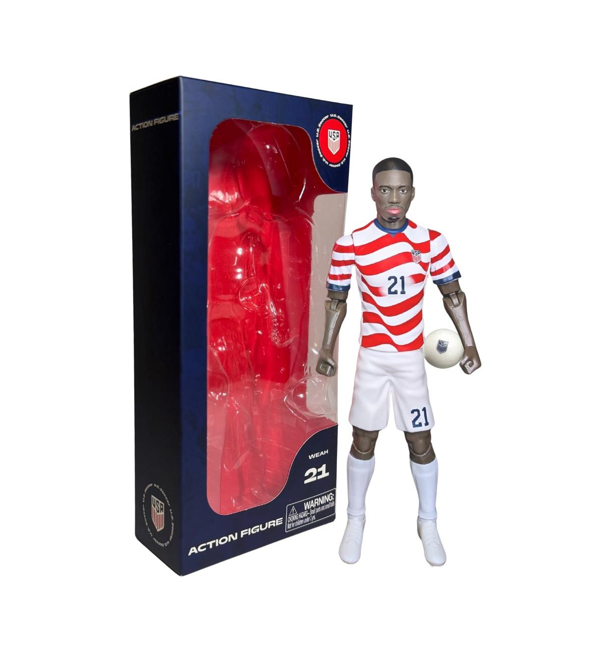 Click here for Banbo Toys Sockers 2026 Usmnt Tim Weah 8 Collectib... prices