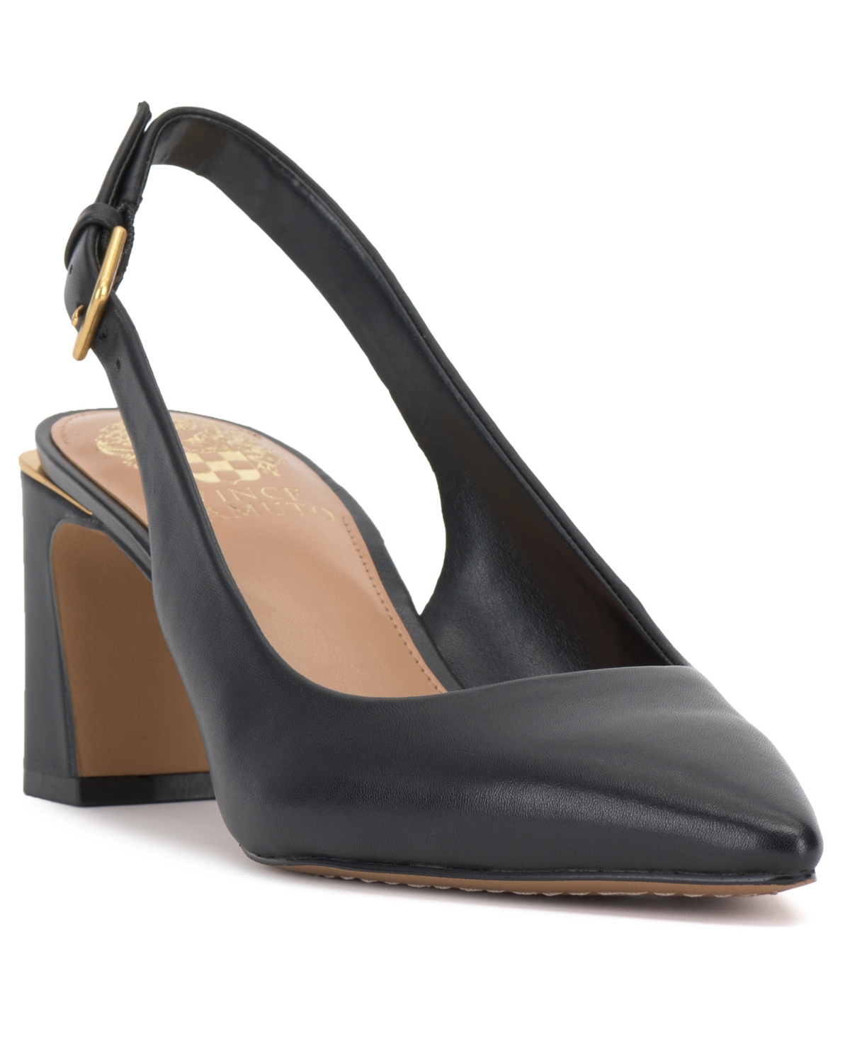 Click here for Vince Camuto Womens Hamden-b Slingback Pumps - Bla... prices