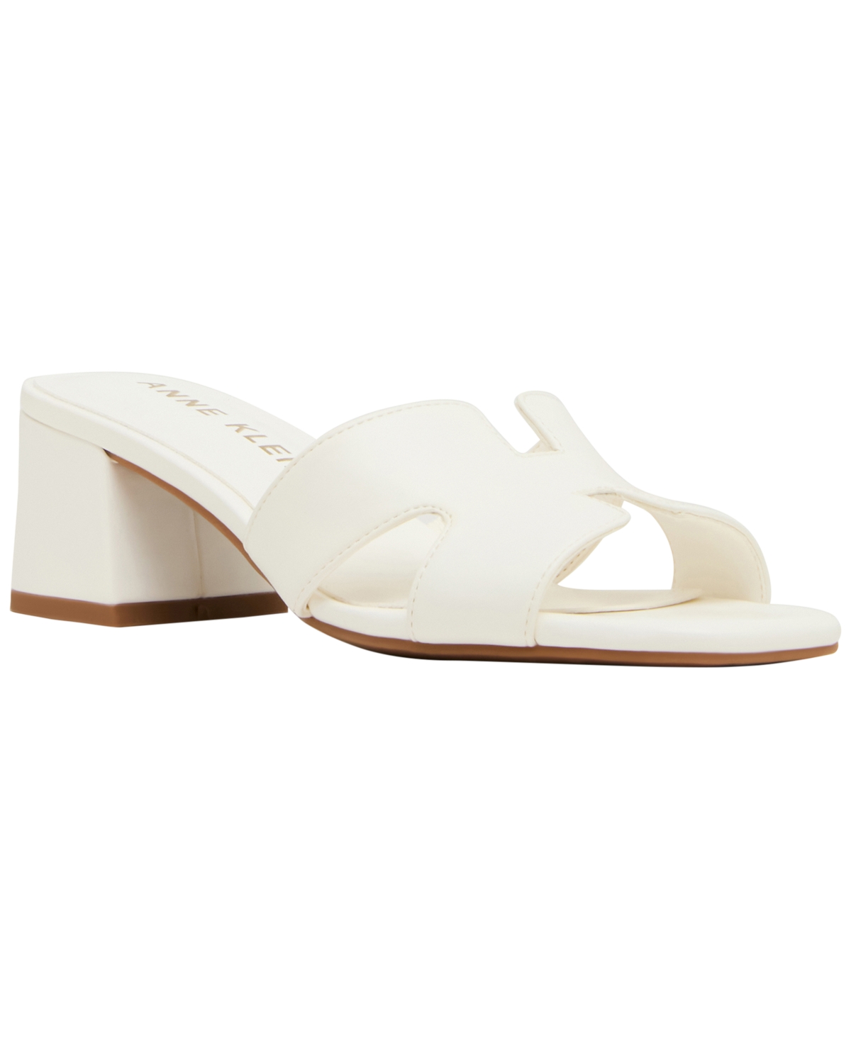 Click here for Anne Klein Womens Delphine Slip-On Sandals - White prices