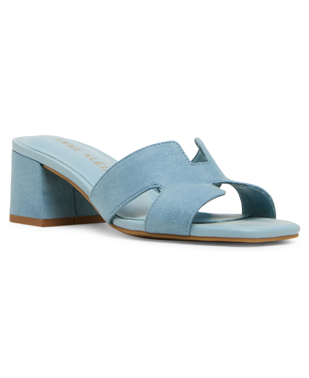 Click here for Anne Klein Womens Delphine Slip-On Sandals - Blue prices