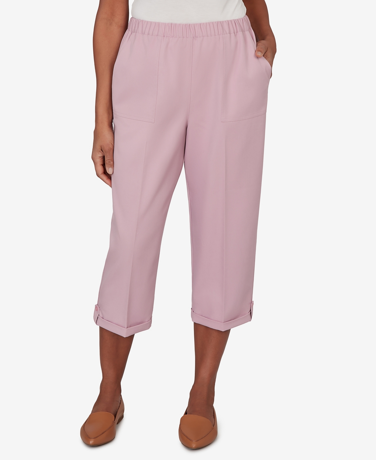 Click here for Alfred Dunner Womens Vintage Charm Relaxed Elastic... prices