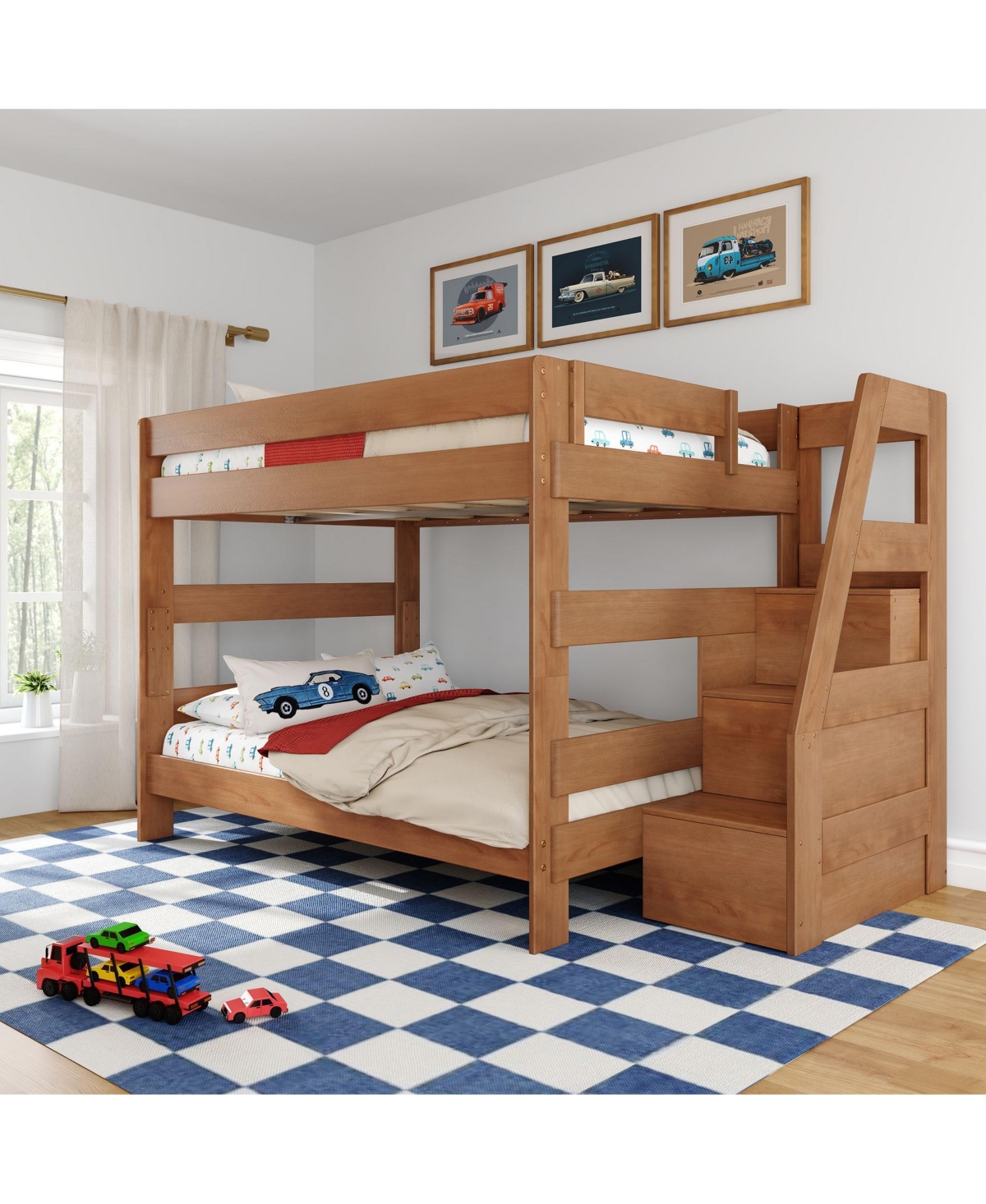 Click here for Max and Lily Modern Farmhouse Queen Over Queen Bun... prices