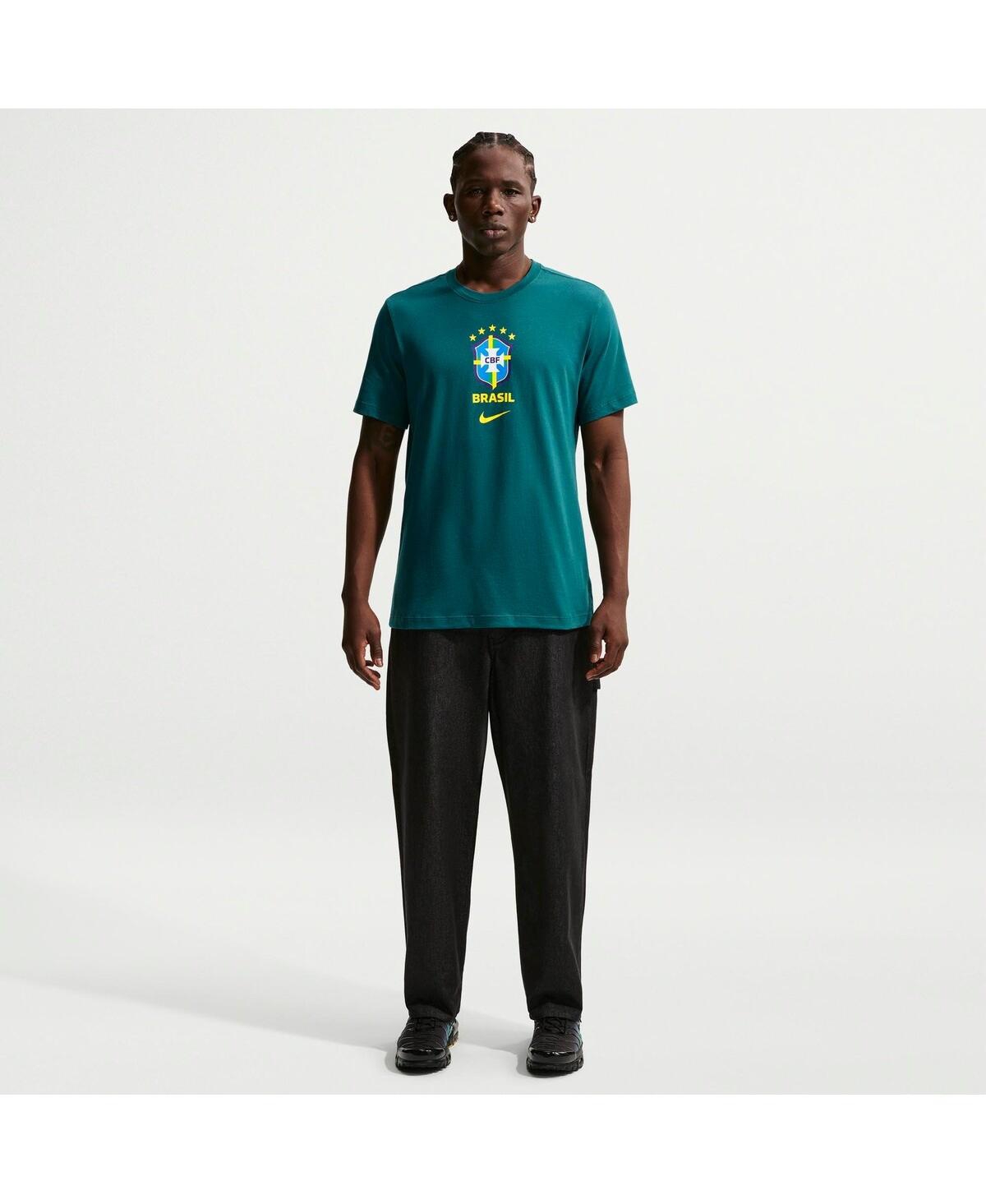 Click here for Nike Mens Green Brazil National Team Crest T-Shirt... prices