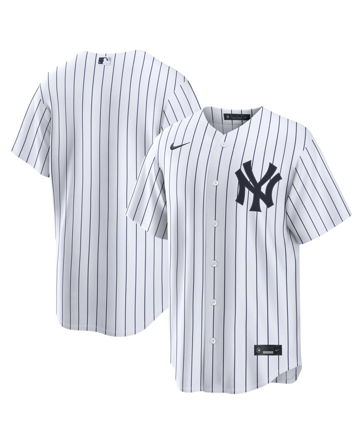 Click here for Nike Mens White New York Yankees Home Replica Jers... prices