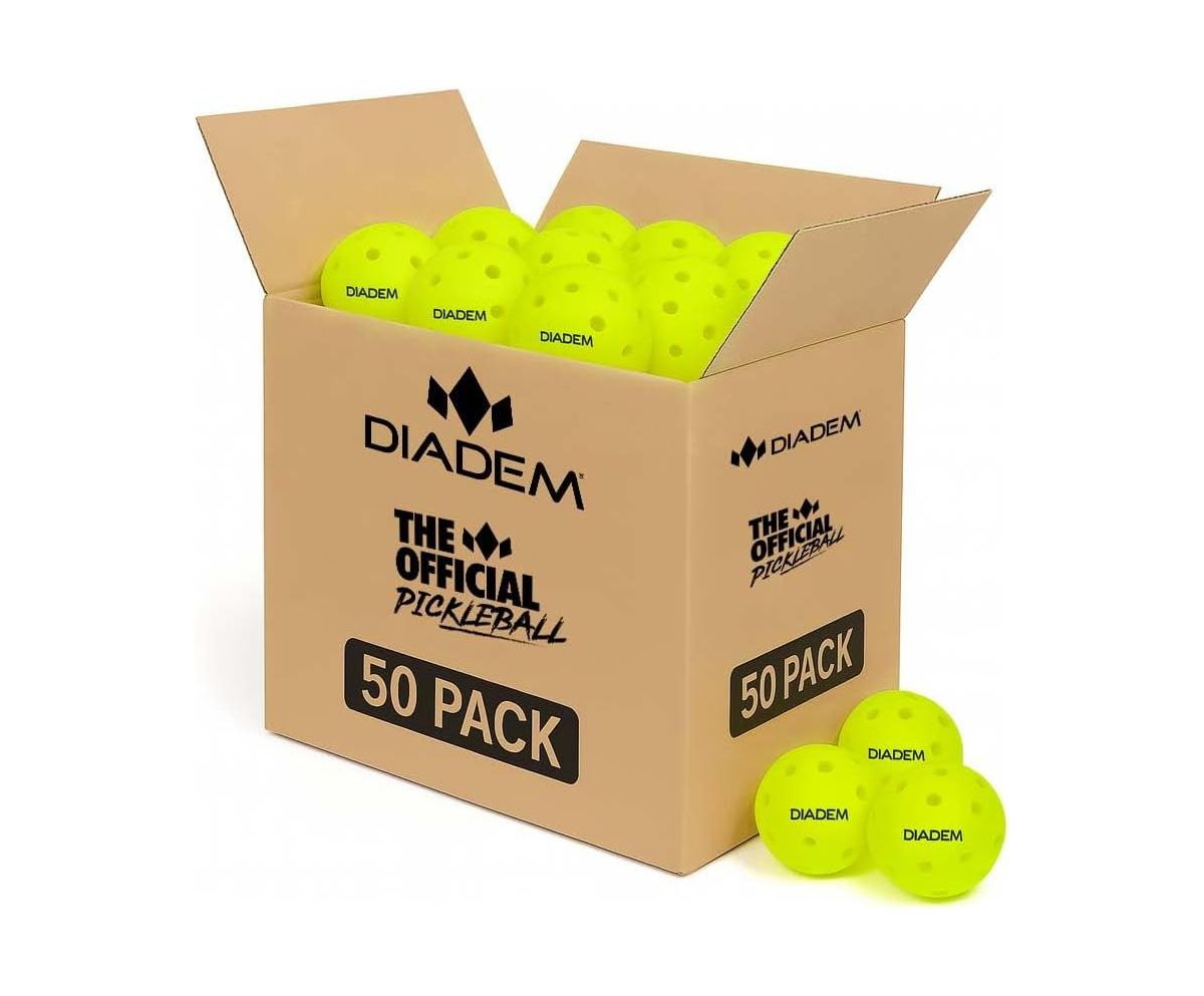 Click here for Diadem Official Pickleball Ball - Bright Yellow prices