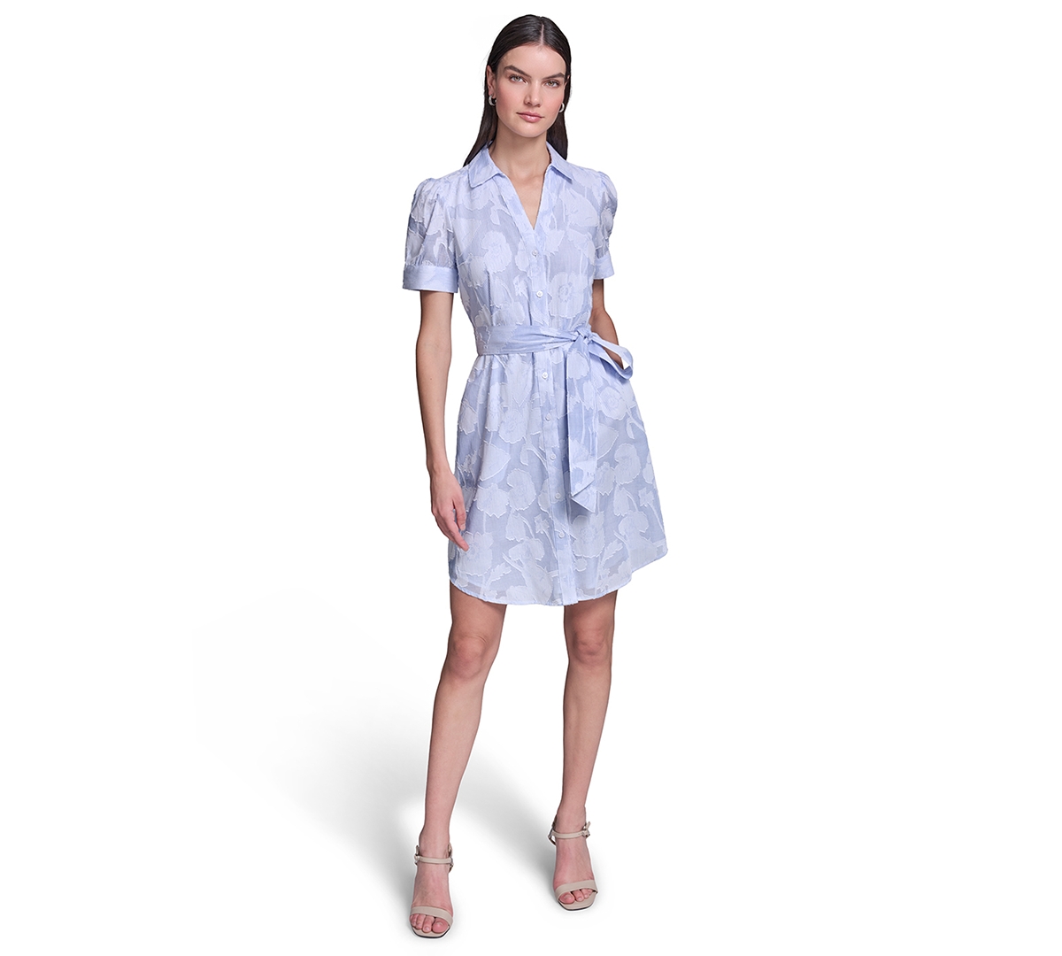 Click here for Karl Lagerfeld Paris Womens Floral Burnout Cotton... prices