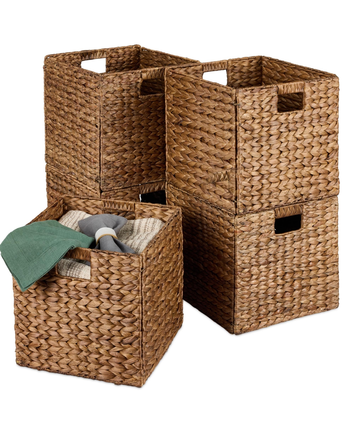 Click here for Best Choice Products 12x12in Hyacinth Baskets  Set... prices