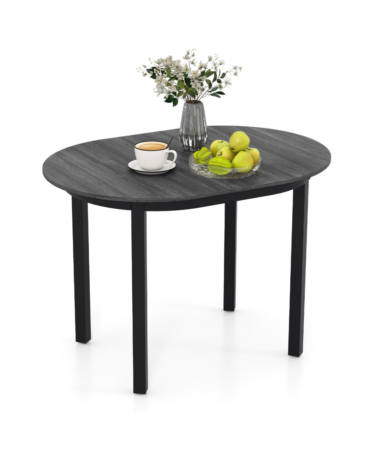 Click here for Gouun 43 in Rectangular Wooden Dining Table with R... prices