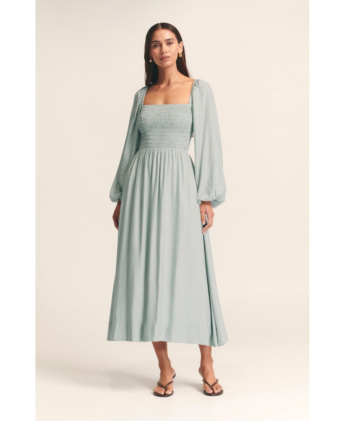 Click here for St Mrlo Womens True Midi Dress - Light sage prices