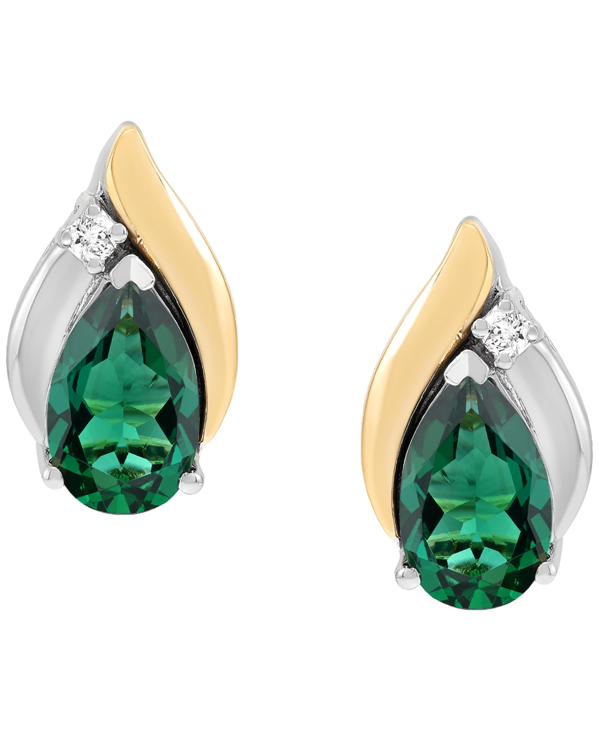 Click here for Macys Created Emerald (1-1/3 ct. t.w.) and Created... prices