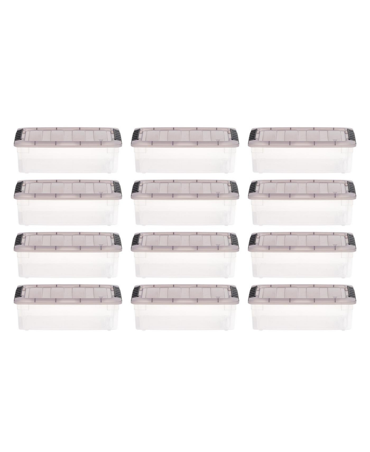 Click here for Iris Usa 6 Quart Stack and Pull Clear Storage Box... prices