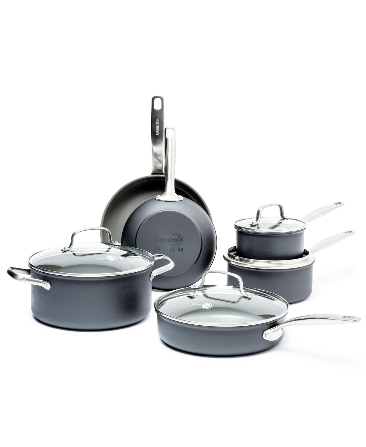Click here for GreenPan Chatham Ceramic Non-Stick Cookware Set  1... prices