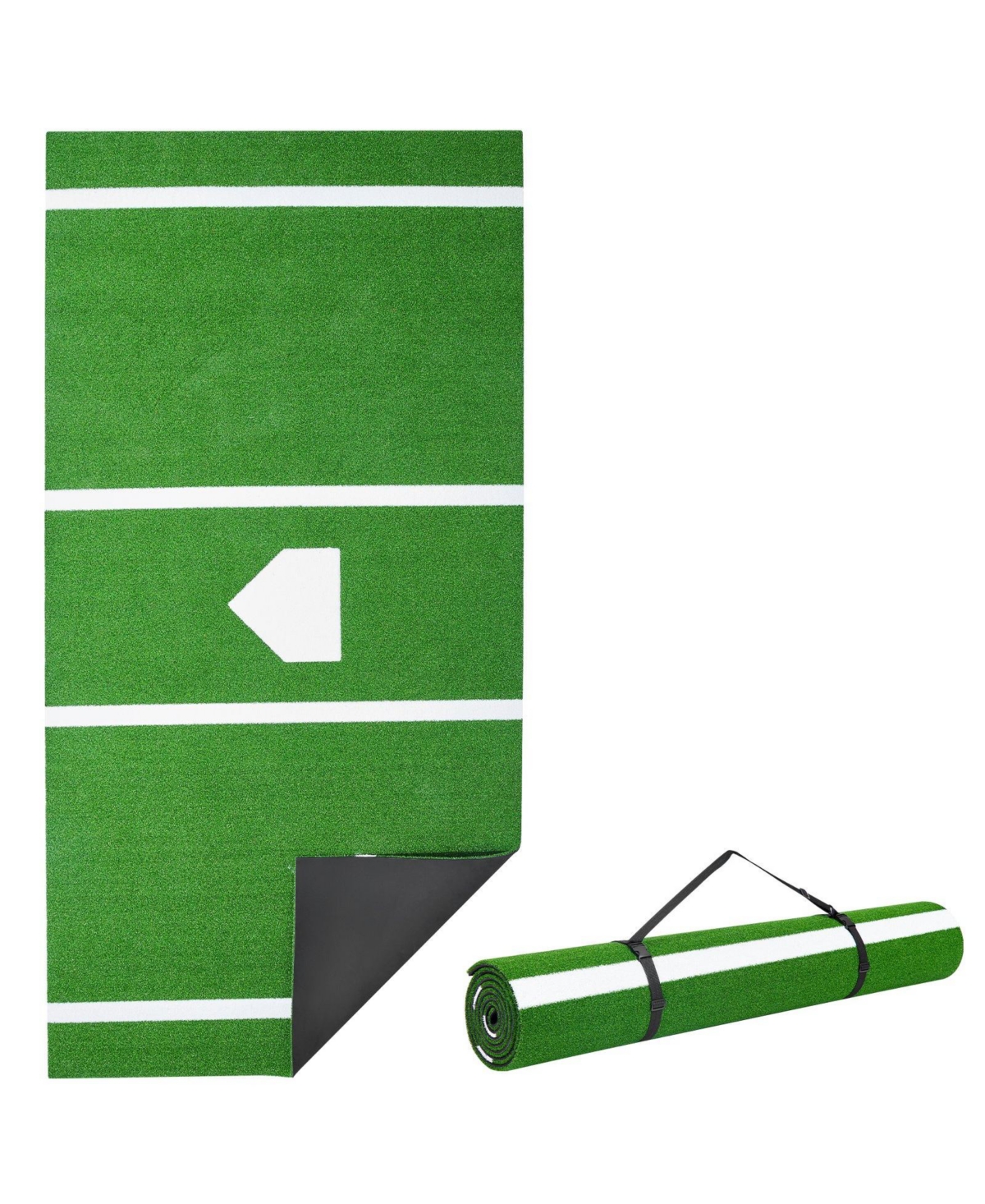 Click here for Mecale 12 x 6 Ft Baseball Hitting Mat with Home Pl... prices