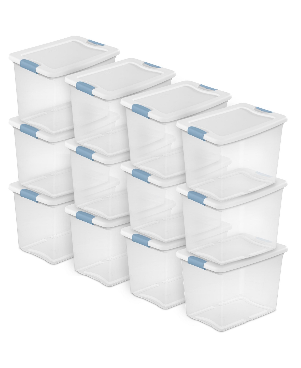 Click here for Sterilite 25 Quart Latching Storage Box  Stackable... prices