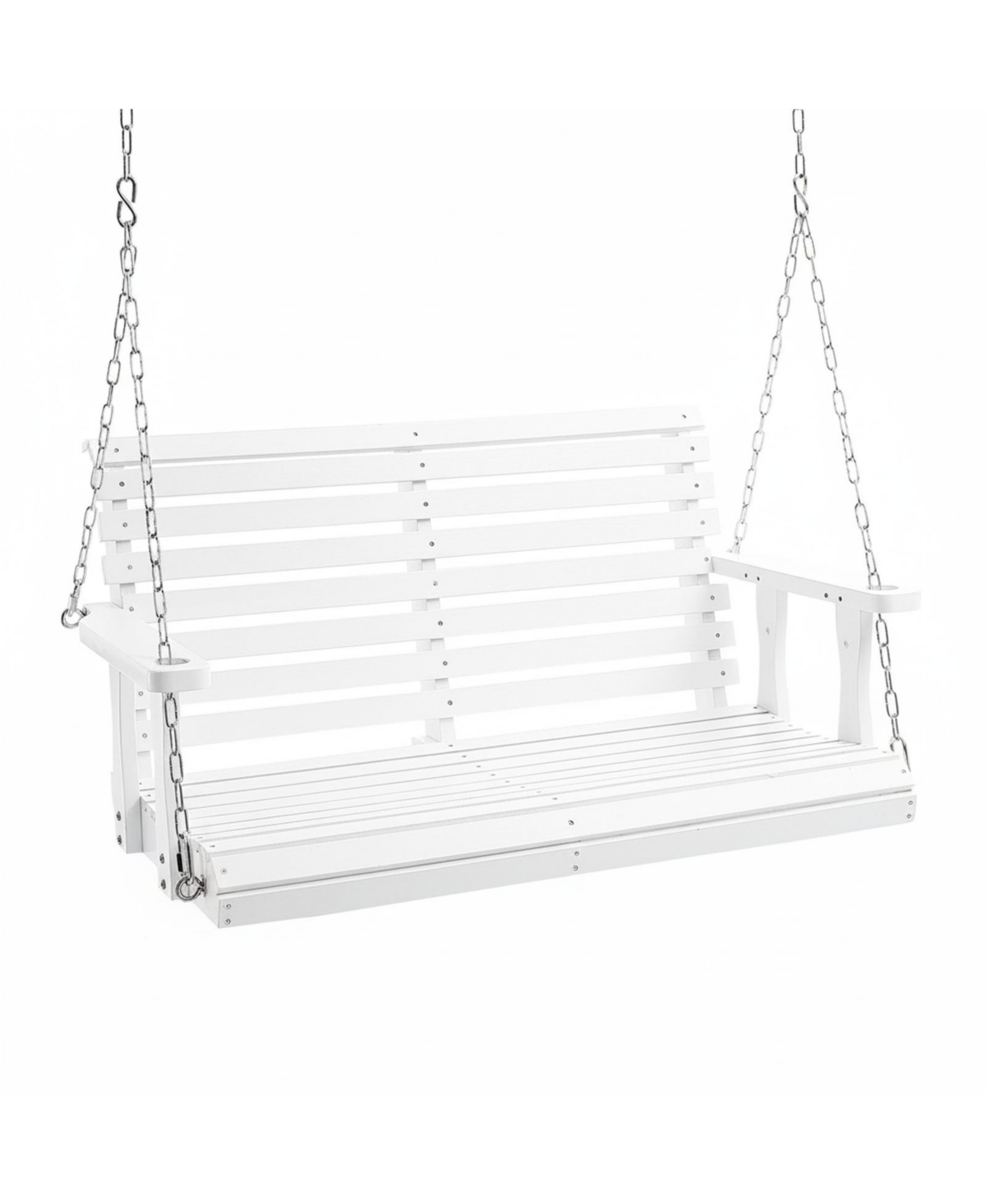 Click here for Gouun 4 feet Cedar Hanging Porch Swing with Galvan... prices