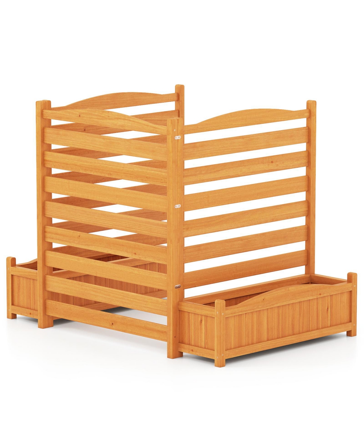 Click here for Sugift Three Panel Wood Air Conditioner Fence with... prices