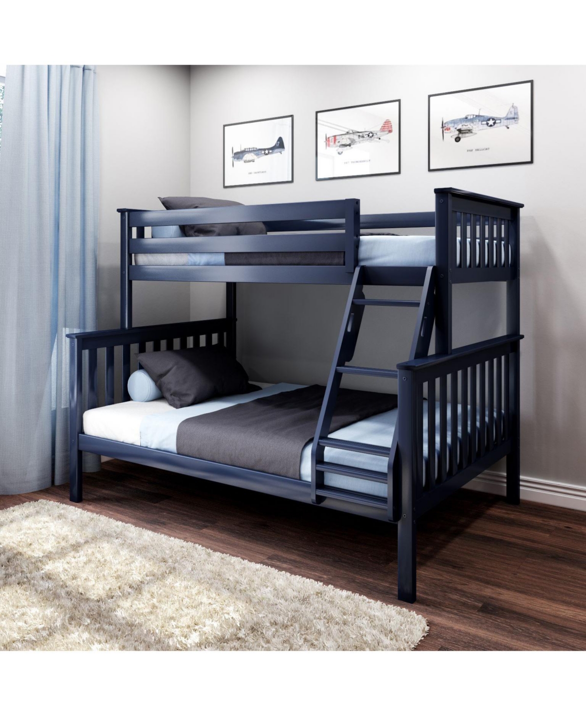 Click here for Max & Lily Bunk Bed Twin over Full Size  Solid Woo... prices