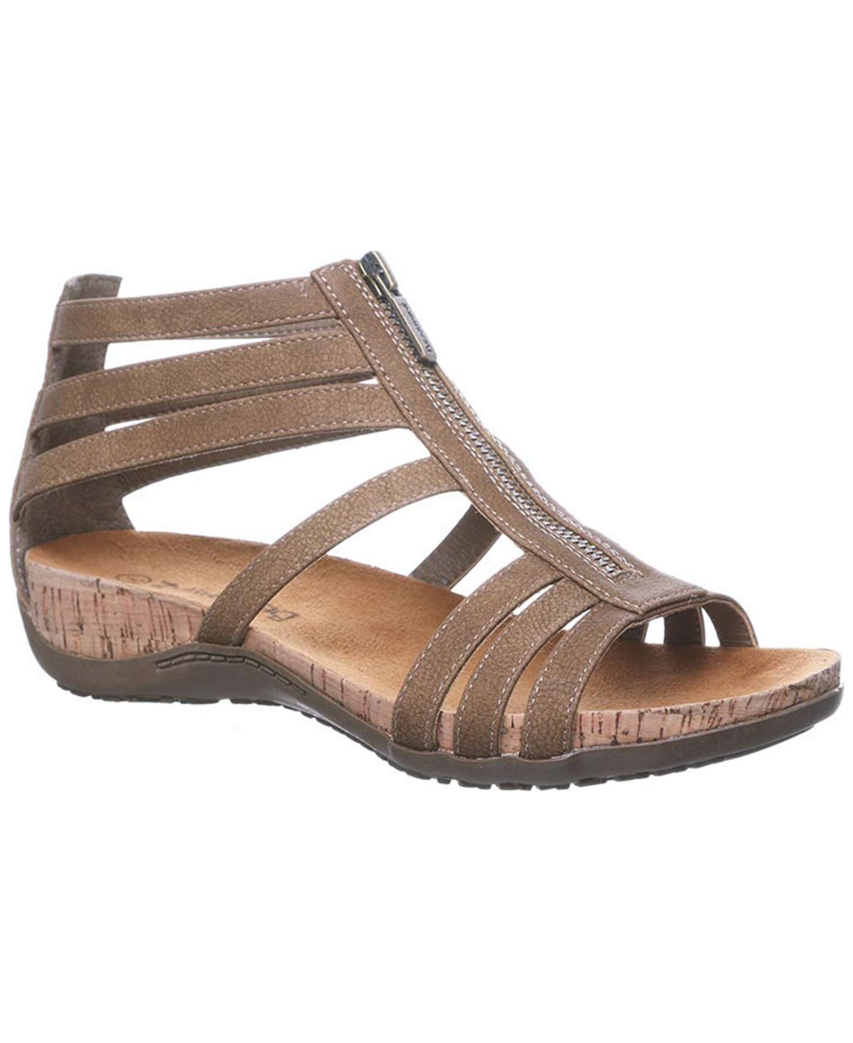 Click here for Bearpaw Womens Layla Ii Strappy Sandals - Brown prices