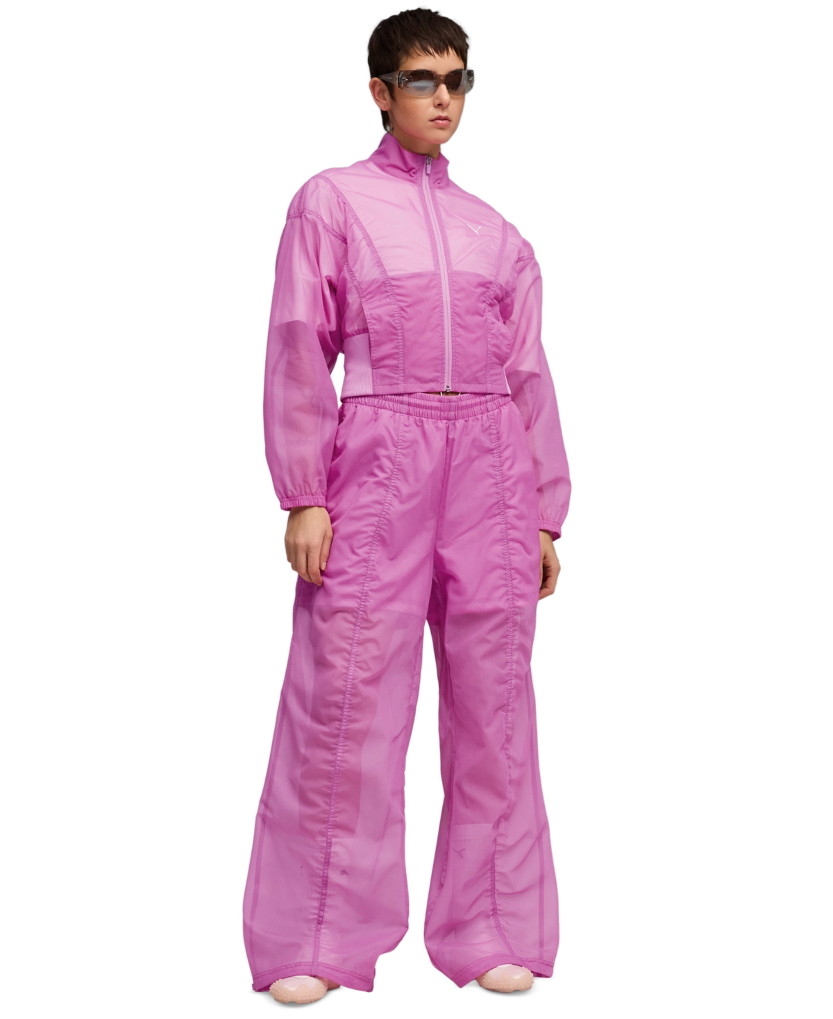 Click here for Puma Womens Relaxed Fit Pants - Mauve Pop prices