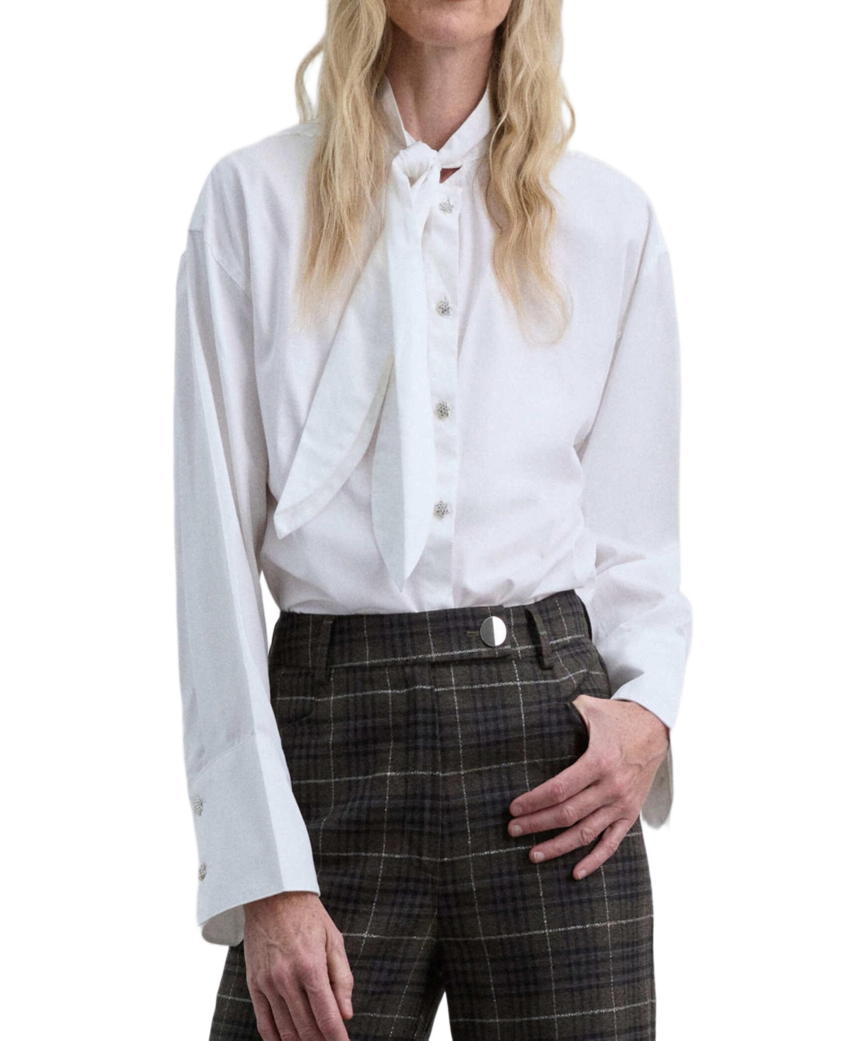 Click here for Scalpers Womens Joytie Shirt - White prices
