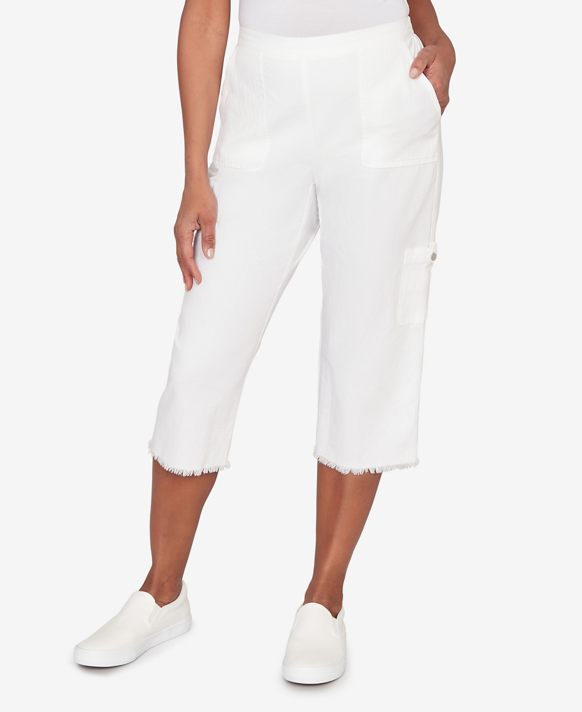 Click here for Alfred Dunner Petite Out of the Blue Fringe Denim... prices