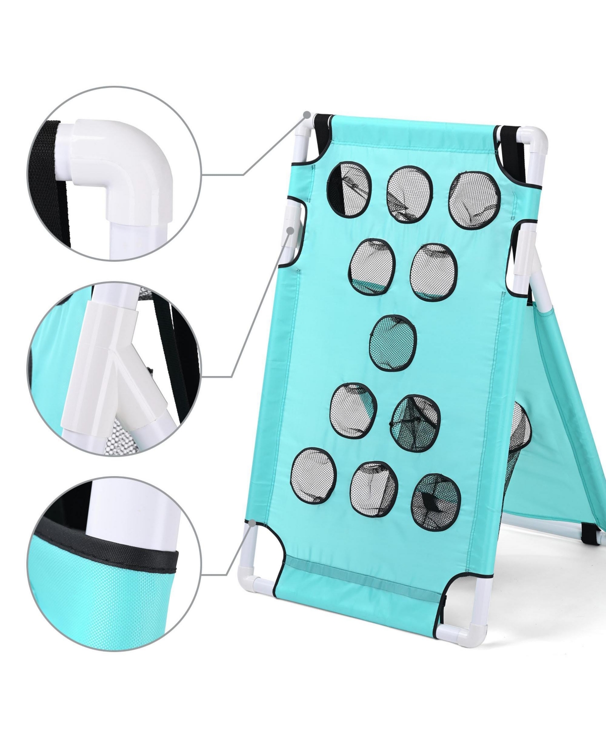 Click here for Yescom Portable Cornhole Game Set with 12 Holes Li... prices
