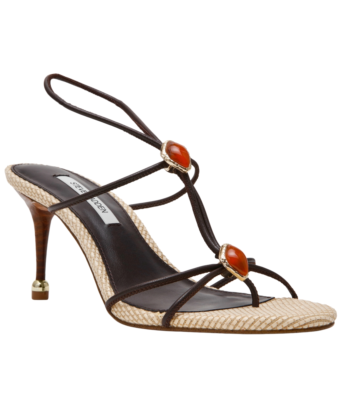 Click here for Steve Madden Womens Ramos Strappy Embellished Stil... prices