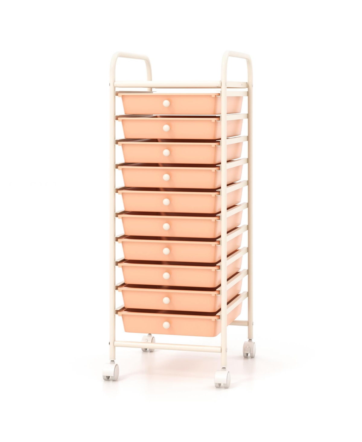 Click here for Sugift 10 Drawer Rolling Storage Cart Organizer wi... prices