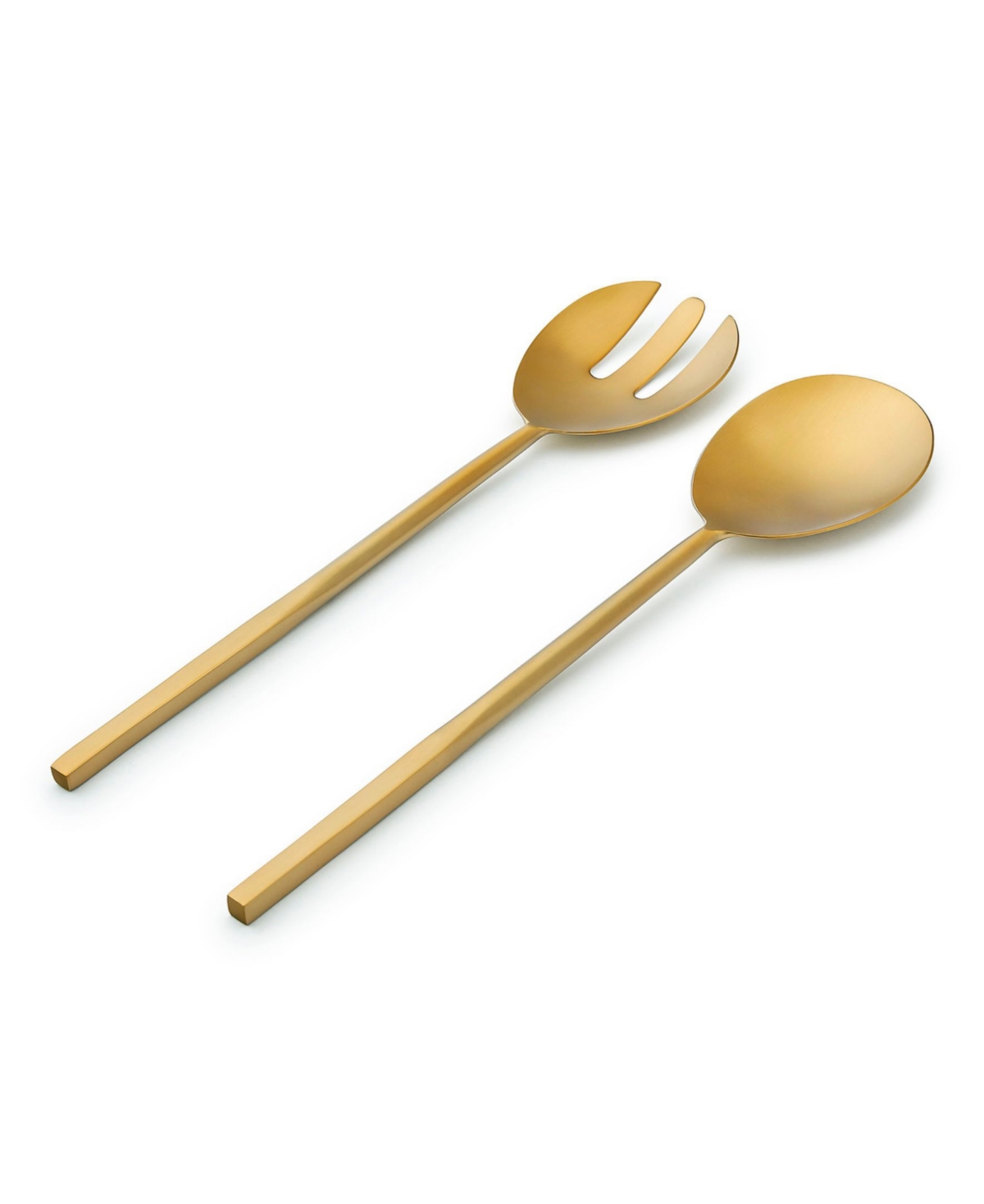 Click here for Godinger Strait Matte 2-Pc. Salad Server Set - Gol... prices