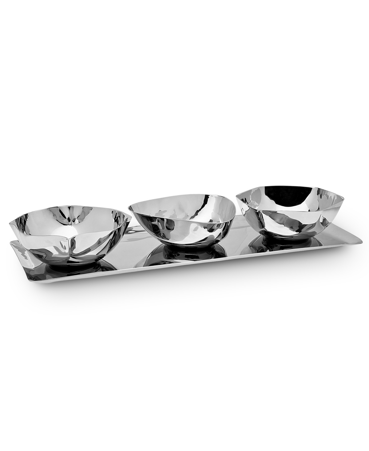 Click here for Godinger Auburn 4-Pc. Serveware Set - Silver prices