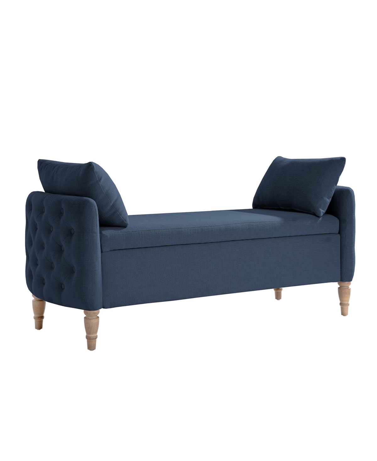 Click here for Hulala Home Aristides Farmhouse 59W Flip Top Stora... prices