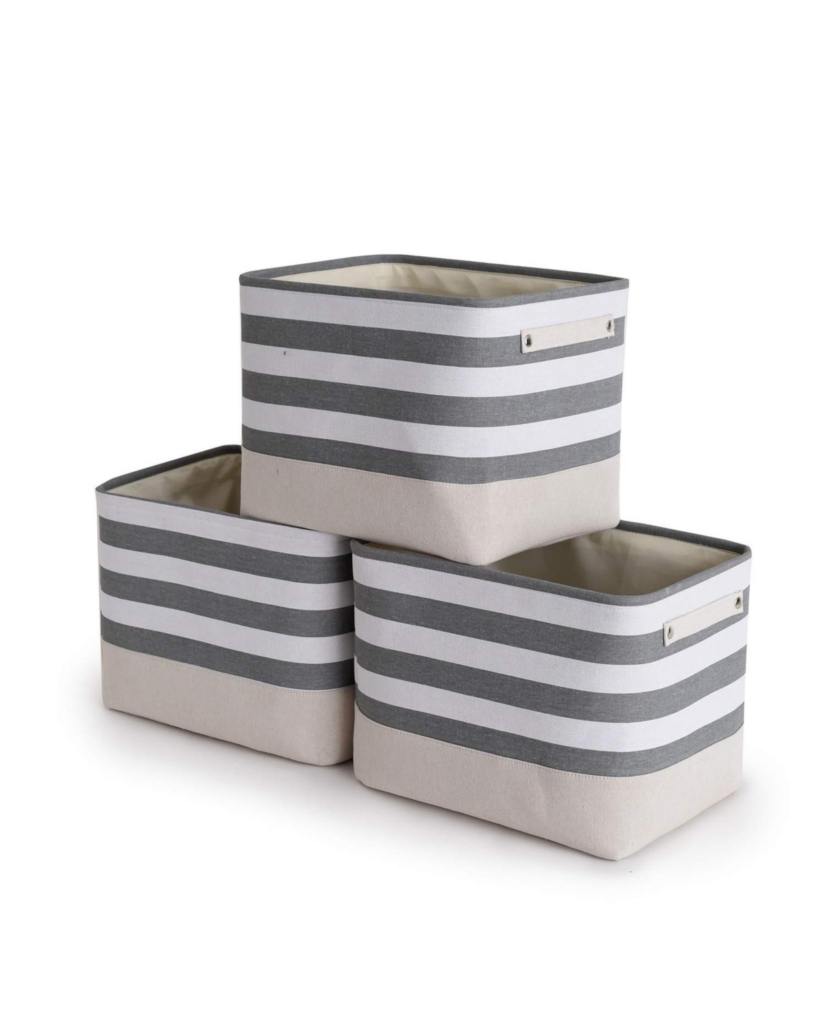 Click here for Gnuadz 3pack Storage Bins Canvas Basket Organizer... prices