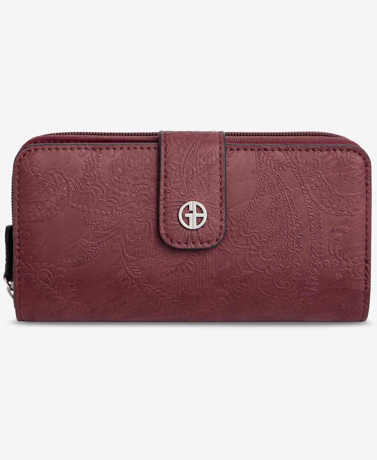 Click here for Giani Bernini Paisley Aio Wallet - Bordeaux prices