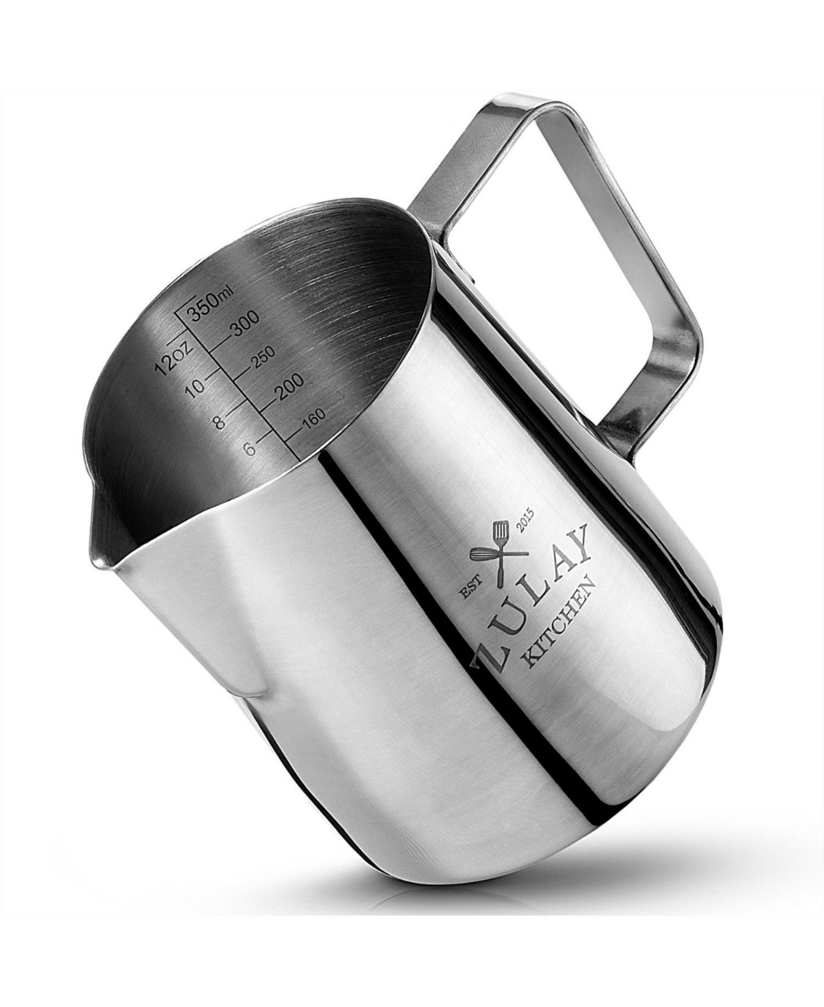 Click here for 12oz Stainless Steel Milk Frothing Pitcher - Silve... prices