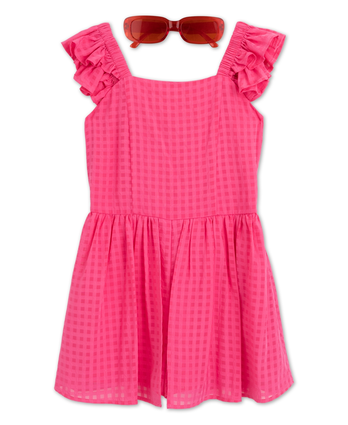 Click here for Speechless Girls 7-16 Ruffle Sleeve Dress with Sun... prices