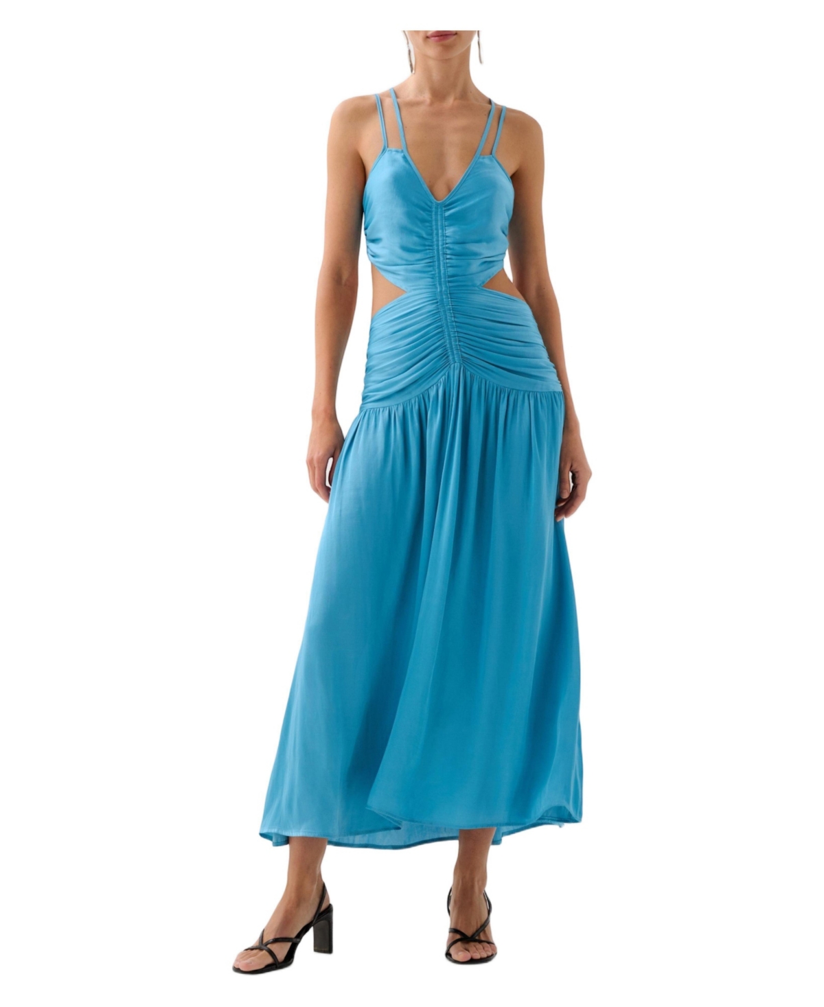 Click here for Scalpers Womens Slip Wow Back Dress - Blue prices