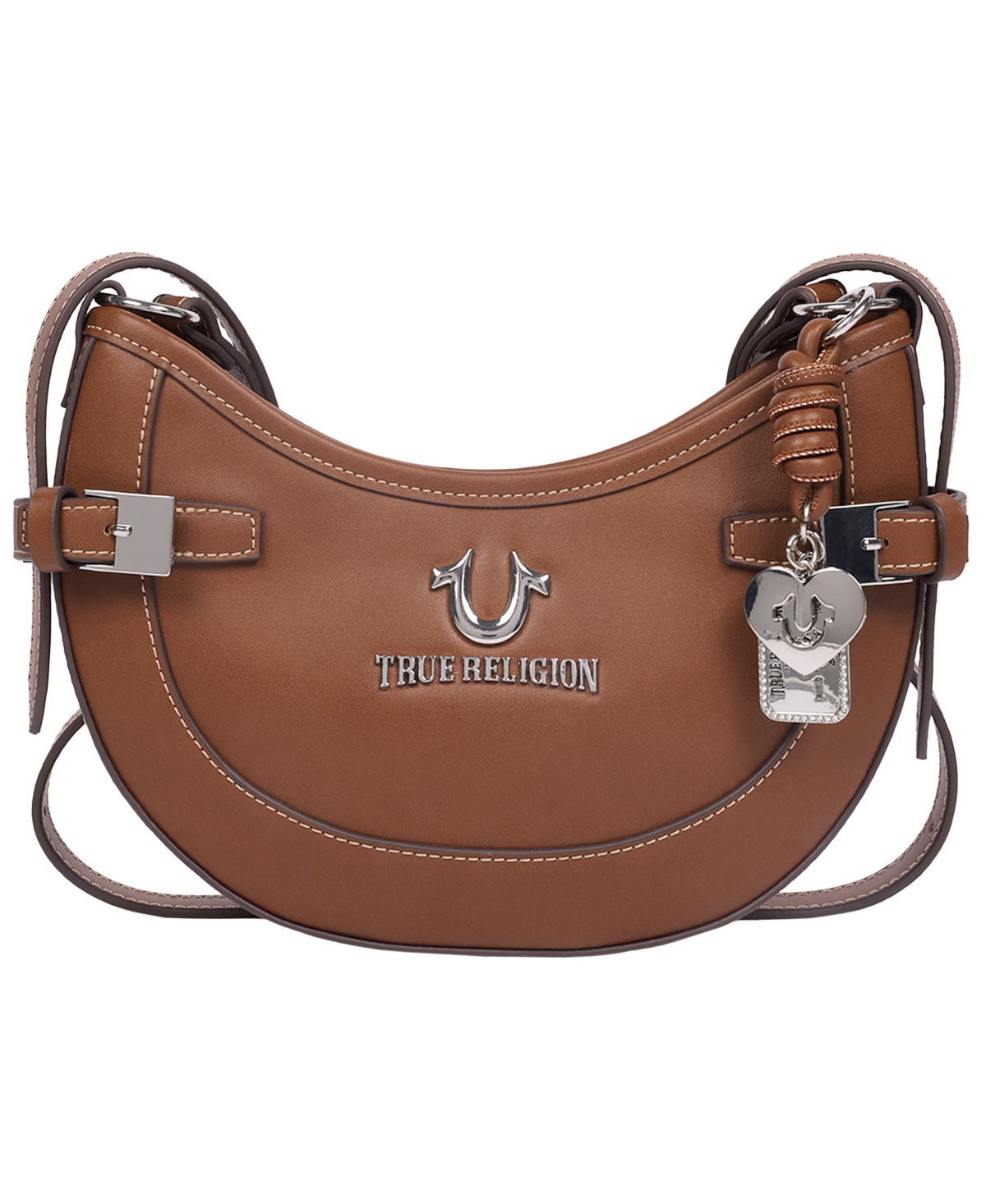 Click here for True Religion Blake Smooth Pu Belted Hobo Bag â... prices