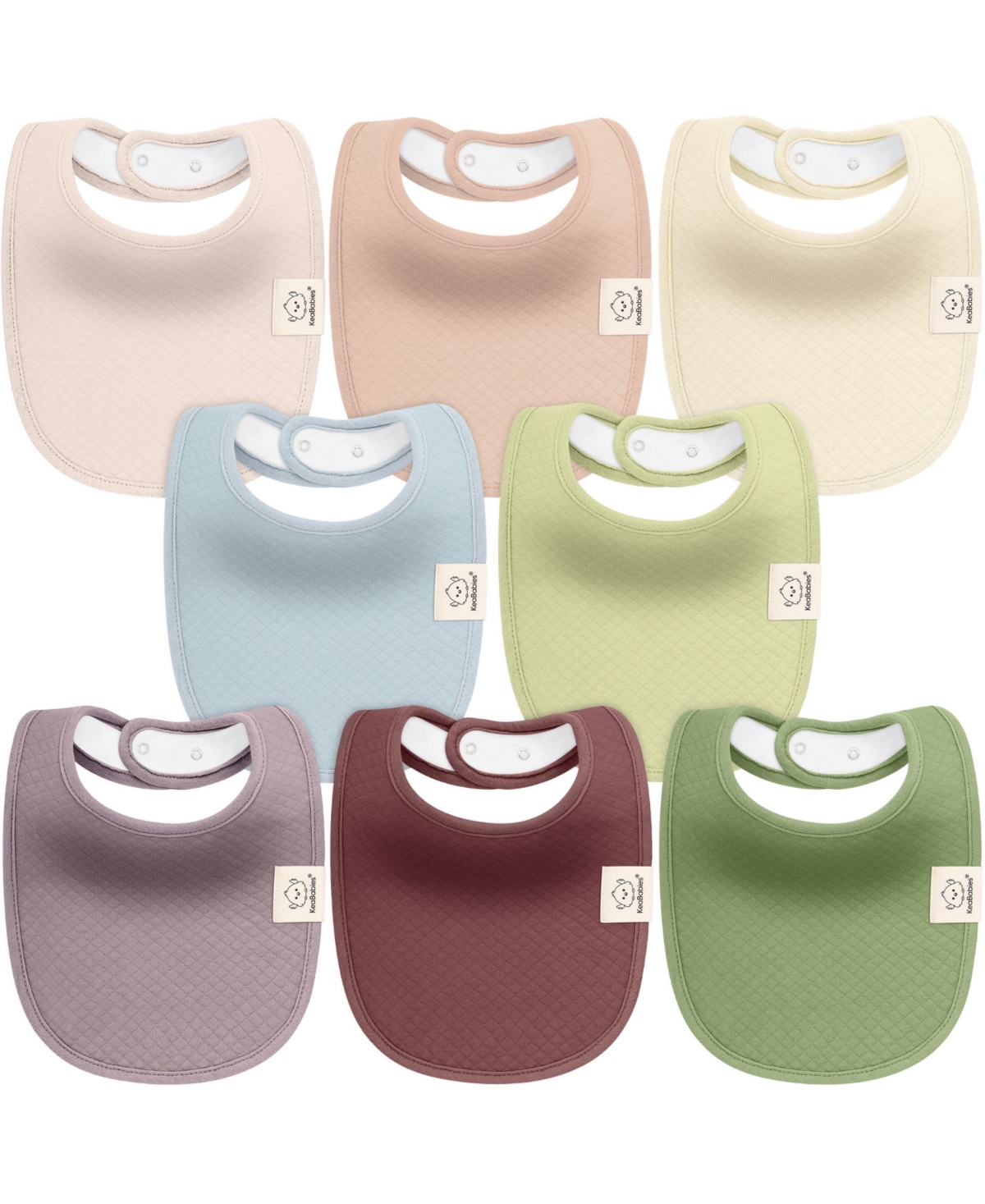 Click here for KeaBabies 8pk Quin Baby Bibs for Drooling and Teet... prices